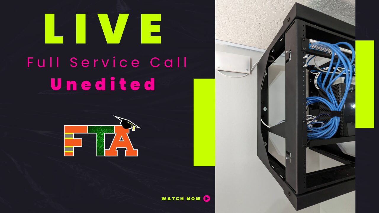 Netscope Network Upgrade | Livestream Replay | Service Call Example From a Field Nation ...